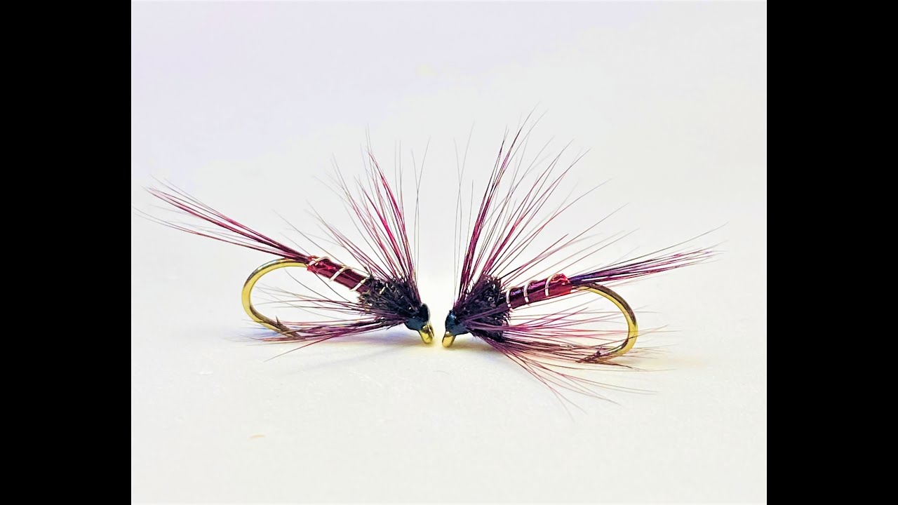 Tying a trout fly, QS Cruncher with Scott Jackson - YouTube