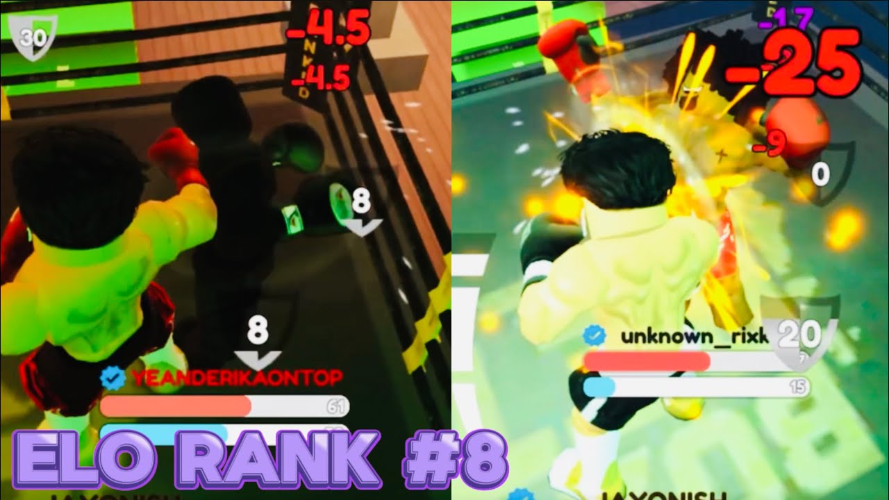 2 fights in Roblox boxing beta elo rank season 4 - YouTube
