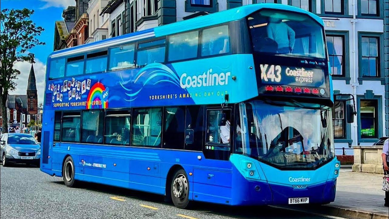 Coastliner express x43 to Scarborough route visual - YouTube