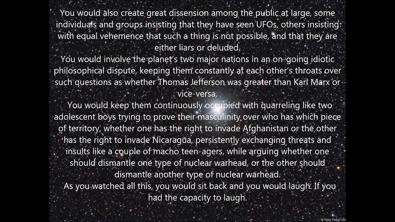 Procyon Information 1 - The Grays, Rigel and Procyon - 1990 - YouTube