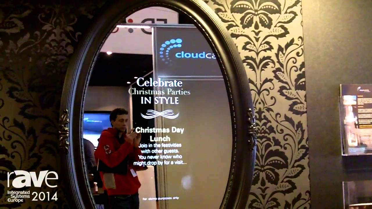 ISE 2014: CloudCasting Displays Digital Mirrors - YouTube
