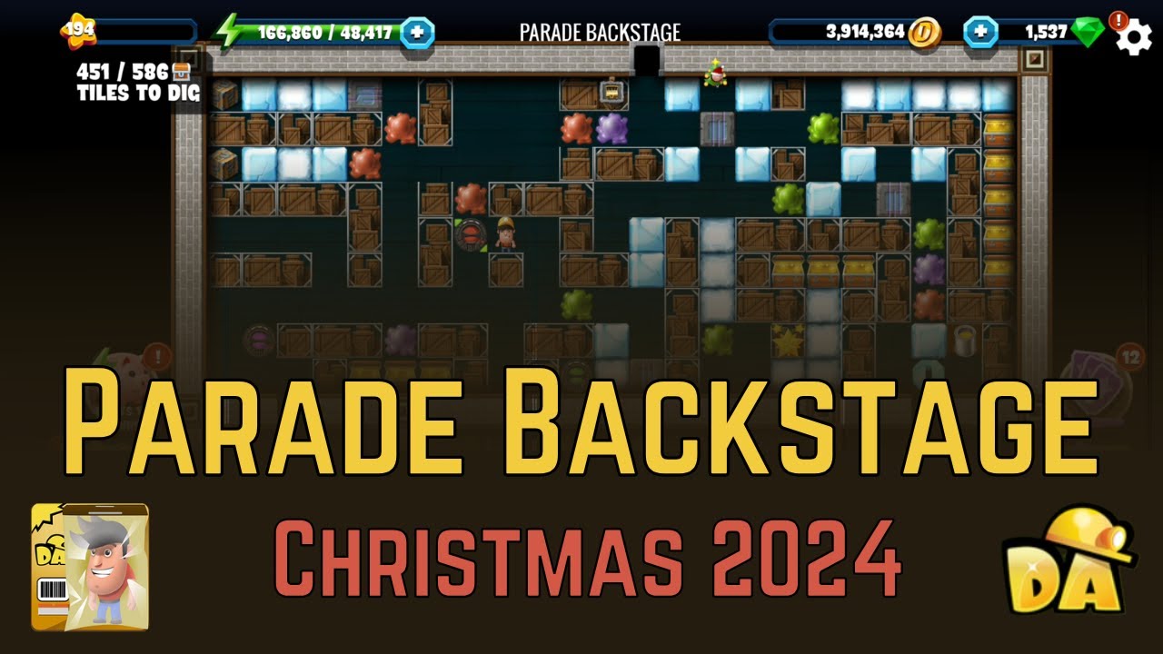 Parade Backstage - #6 Christmas 2024 - Diggy's Adventure - YouTube