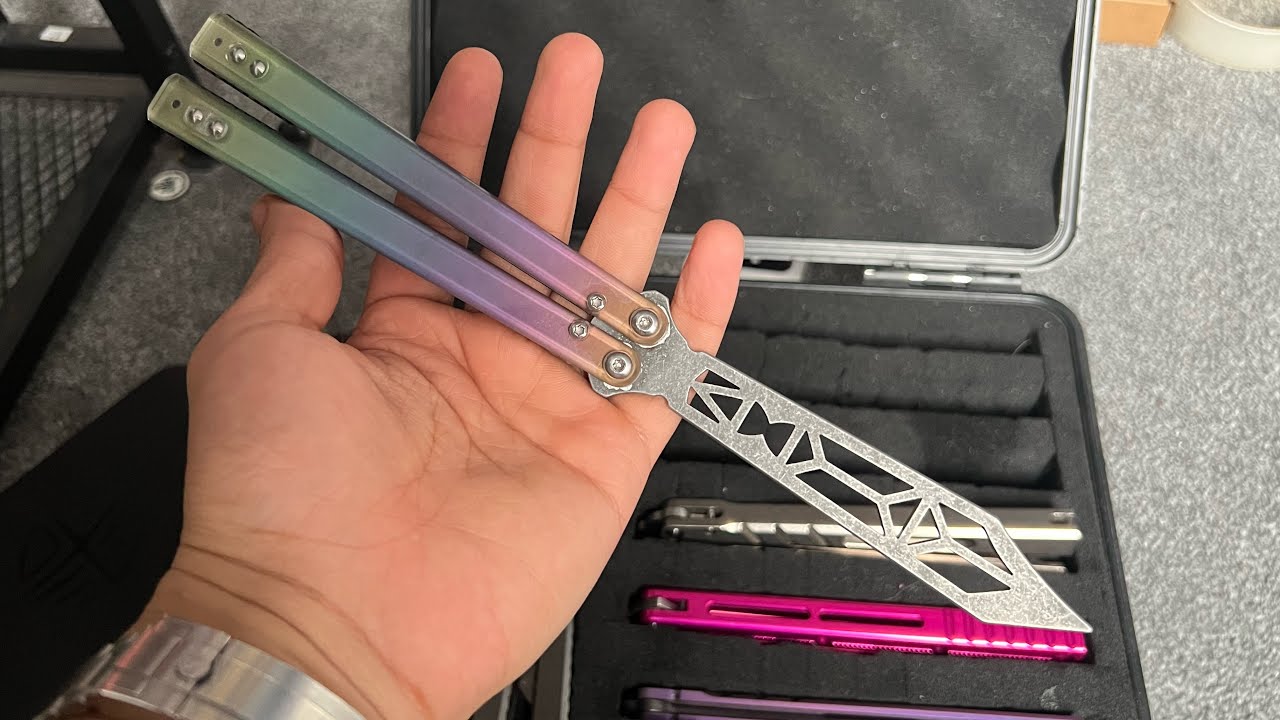 How to CUSTOMISE Your REPLICANT | Installing Custom Balisong Scales ...