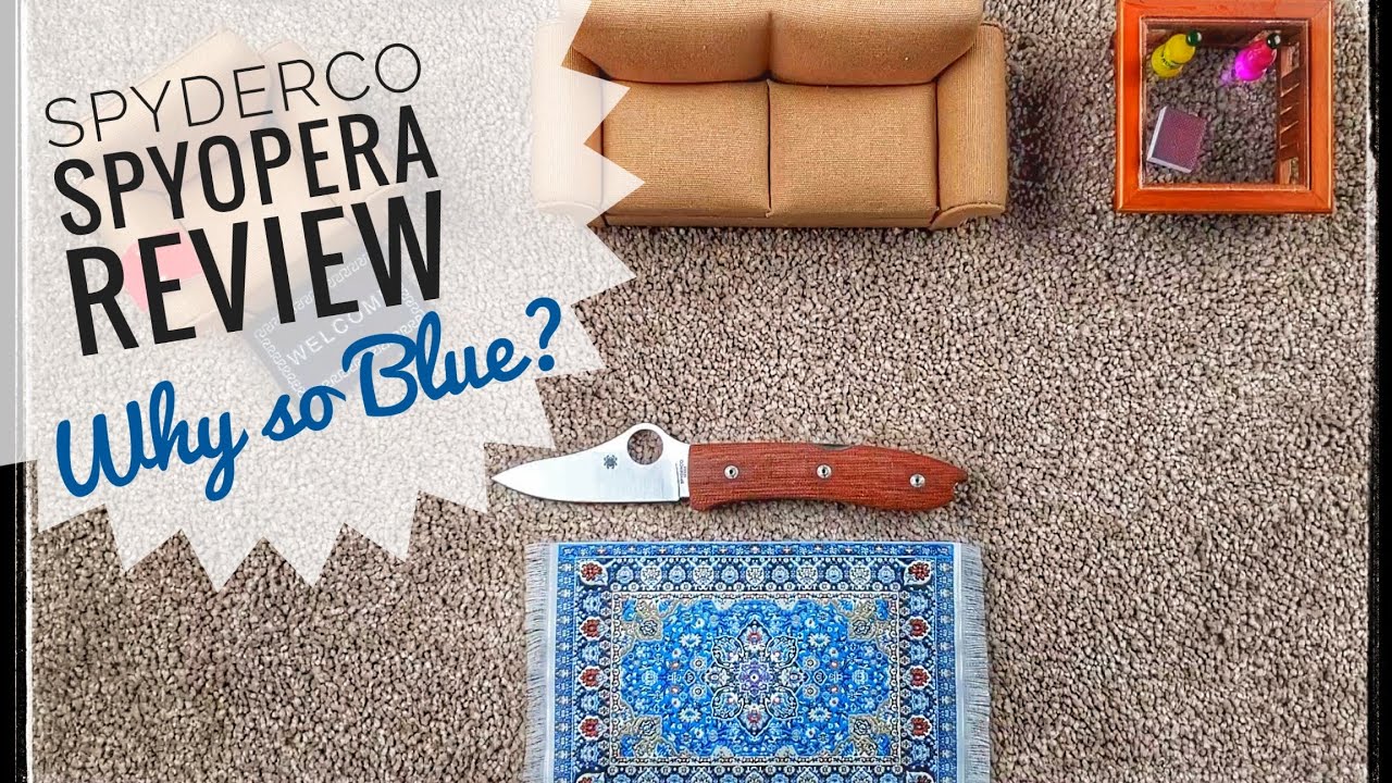 Spyderco SpyOpera Review: Loctite Please? - YouTube