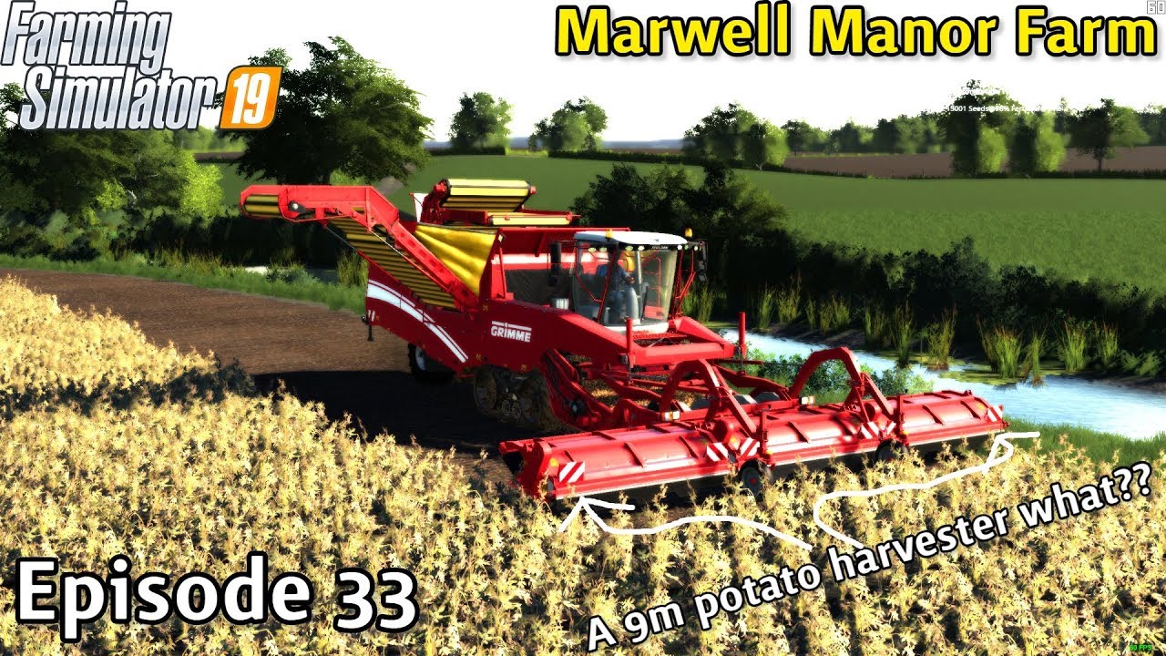 Farming Simulator 19 Timelapse - Marwell Manor Farm Episode 33 A 9M ...