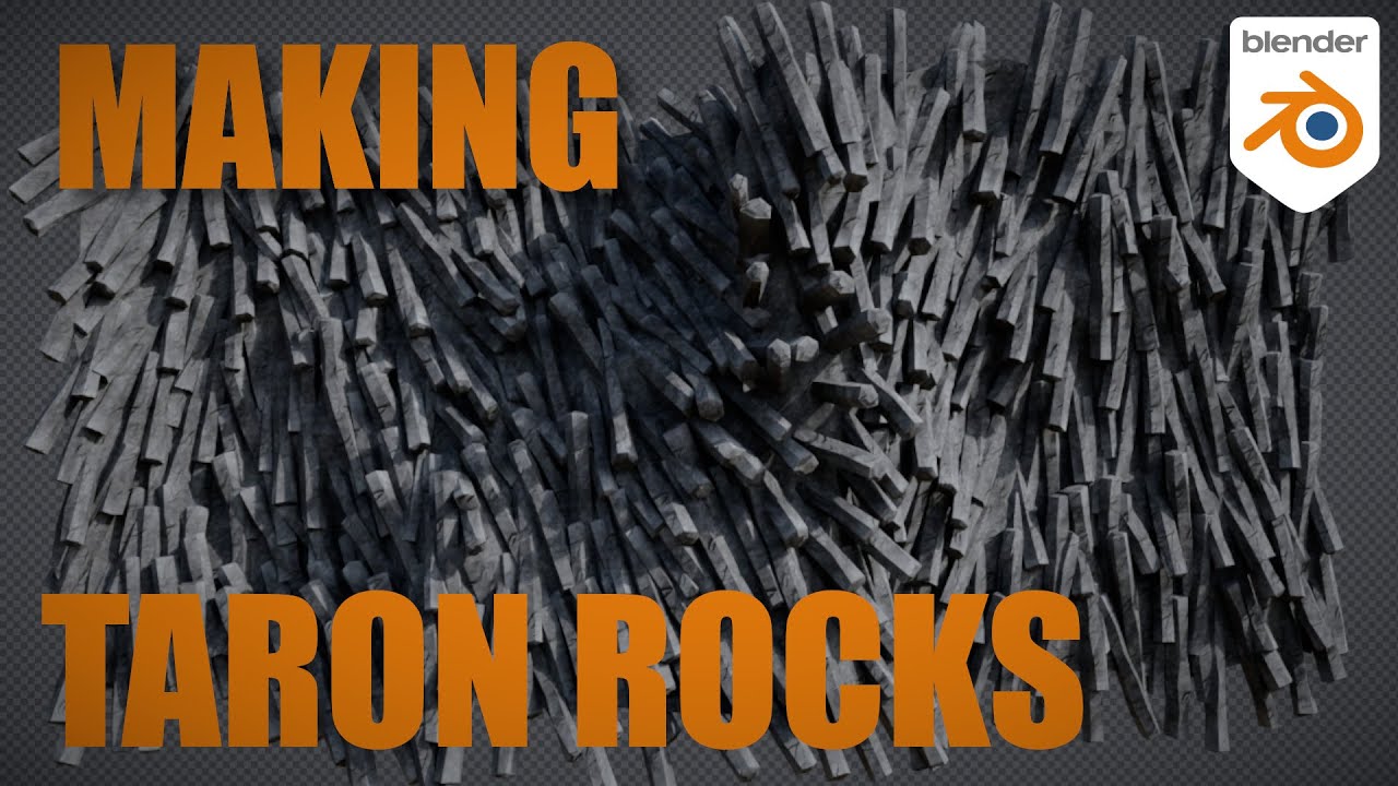 Making cool stuff in blender: Taron Basalt Rocks pt. 1 - YouTube