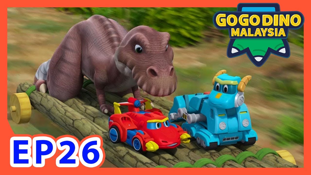 GOGODINO Bahasa Melayu | S3 Ep.26 | The Great Volcano Eruption#2 ...