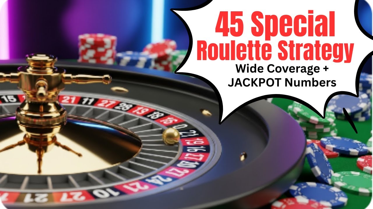 45 Special Roulette Strategy- Wide Coverage +JACKPOT Numbers! - YouTube