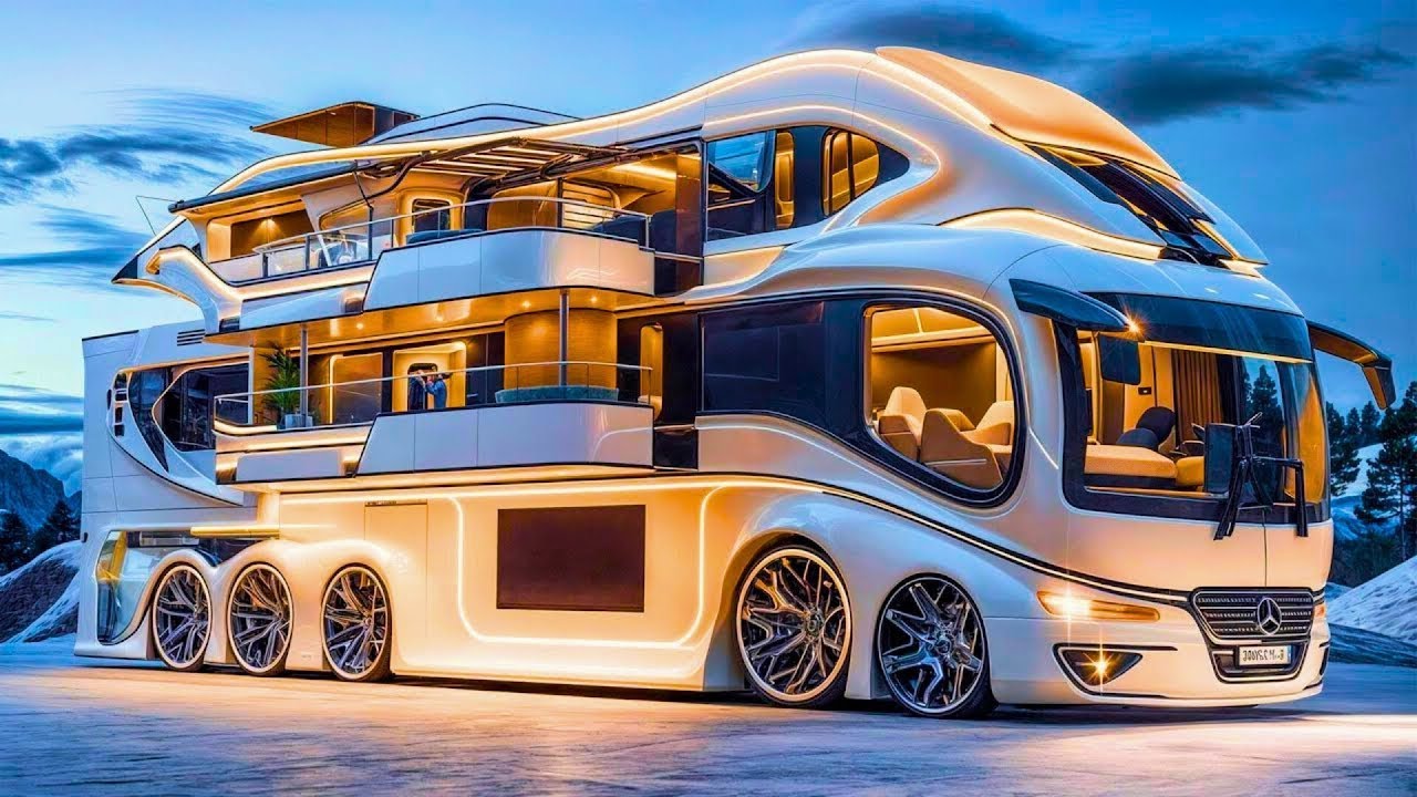 8 Insane Luxury Motorhomes You Won’t Believe Exist! - YouTube