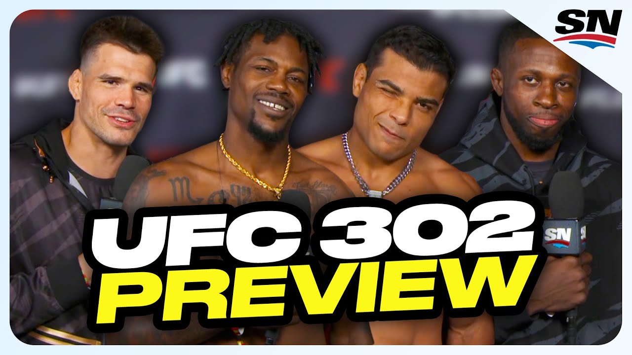 Fighters Speak Ahead Of UFC 302 - YouTube