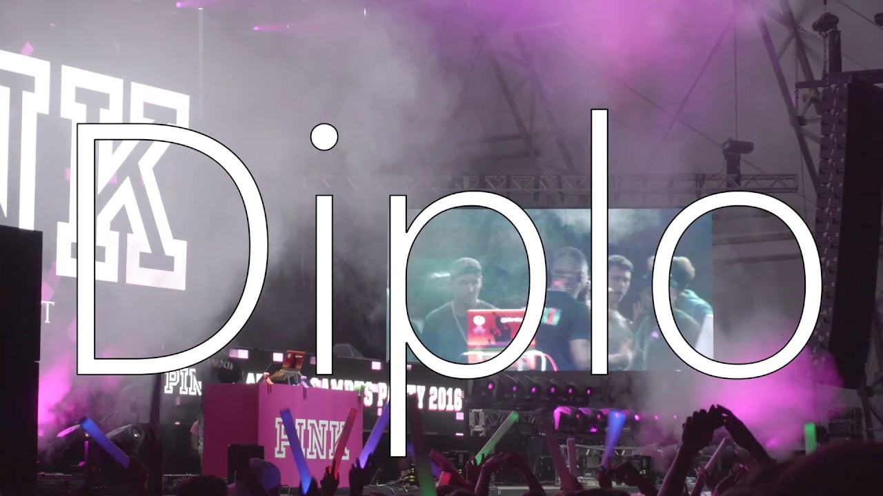 Diplo Concert at Virginia Tech 2016 - 4K - YouTube