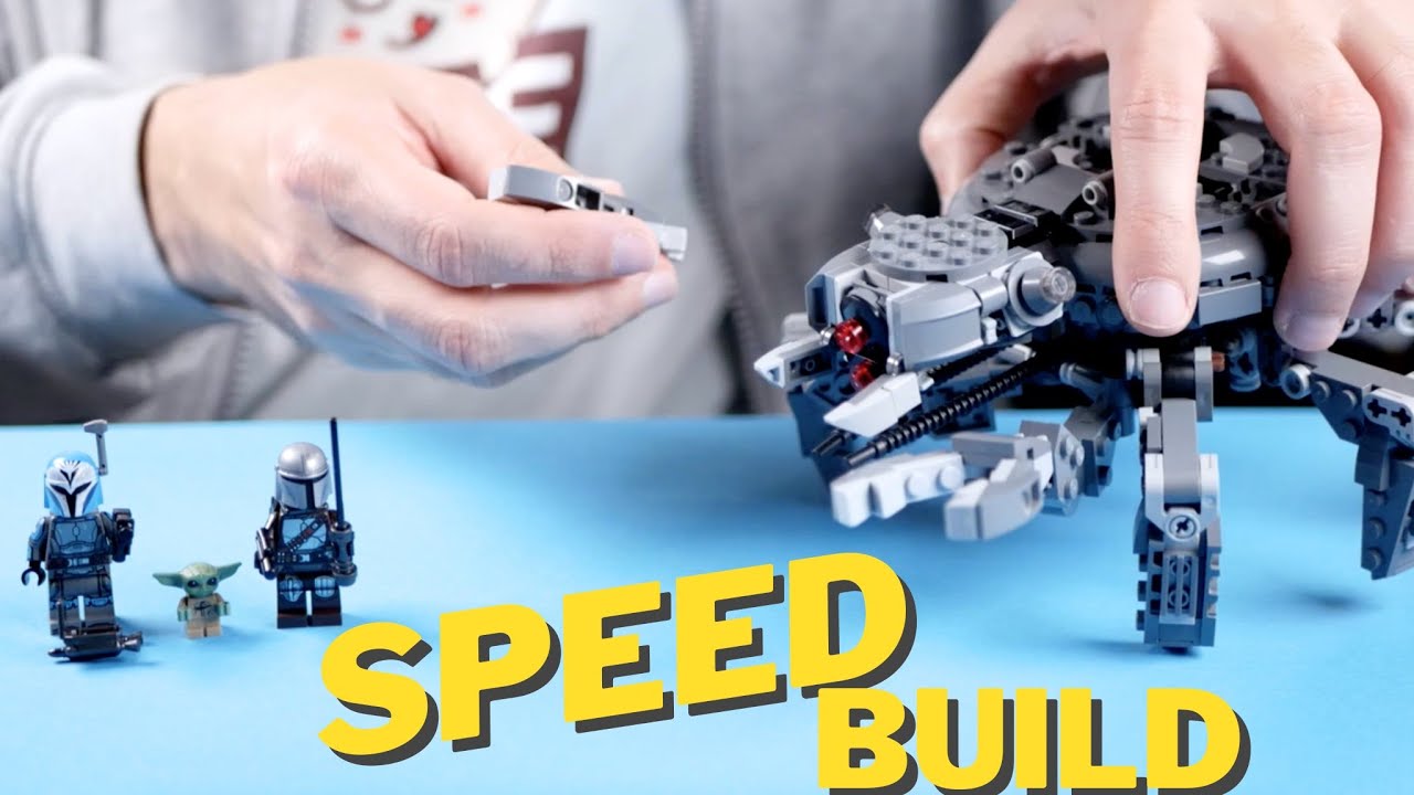 Speed Build: LEGO Star Wars Spider Tank 75361 - YouTube