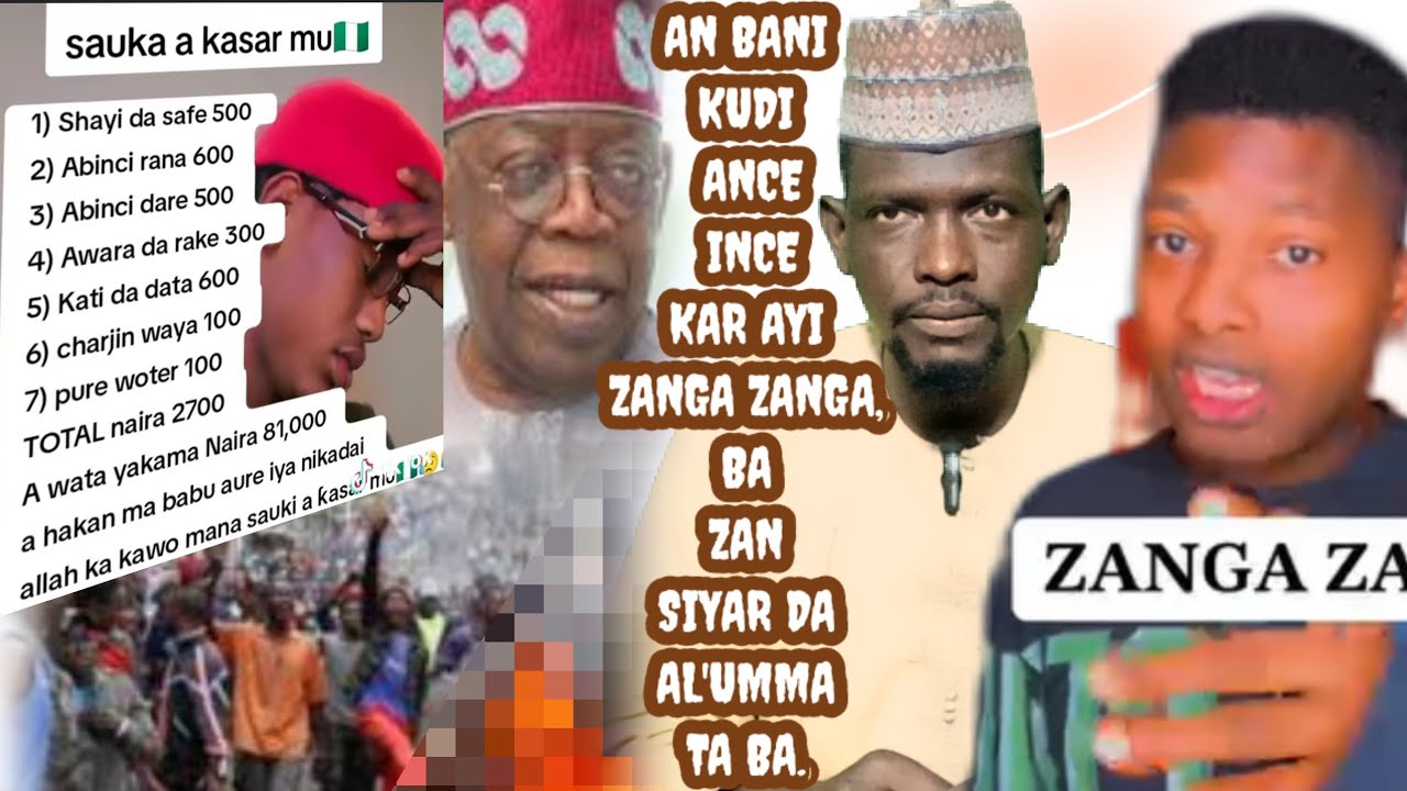 An bani kudi dan ince zanga zanga ba kyau, amma naki siyar da al'umma ...