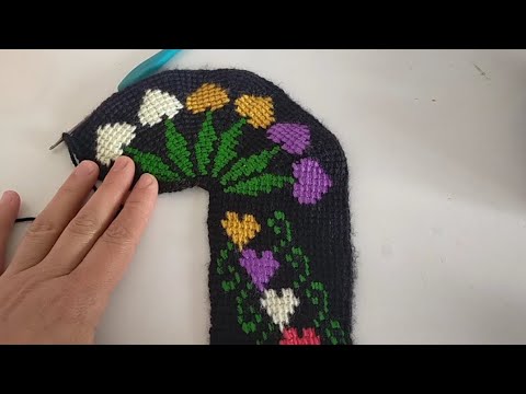 2video Kalpli tunus patik Orta yapımı 🧶#patikmodelleri #tunusişipatikmodelleri #knitting #keşfet