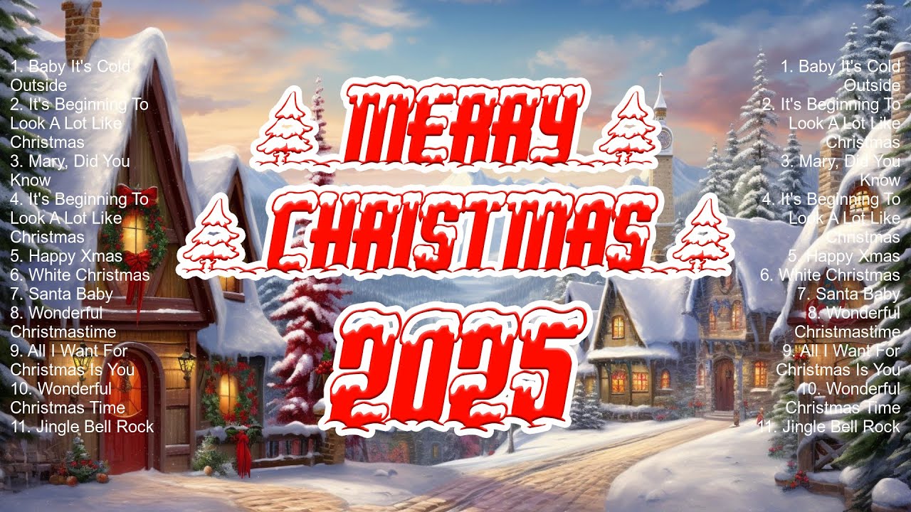 Merry christmas song ~ Classic Christmas Music Playlist ~ Timeless ...