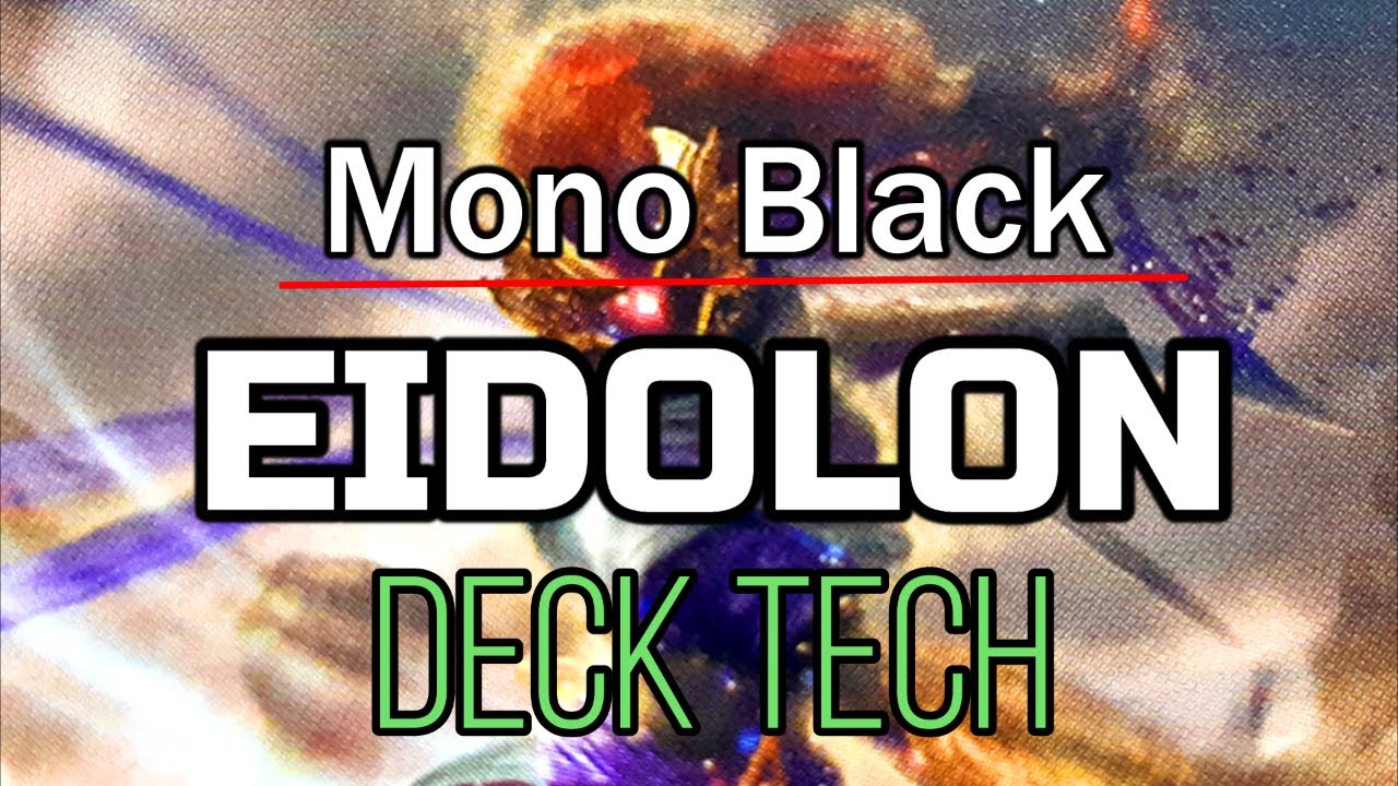 Mtg Deck Tech: Mono Black Hateful Eidolon in ZNR Standard! - YouTube