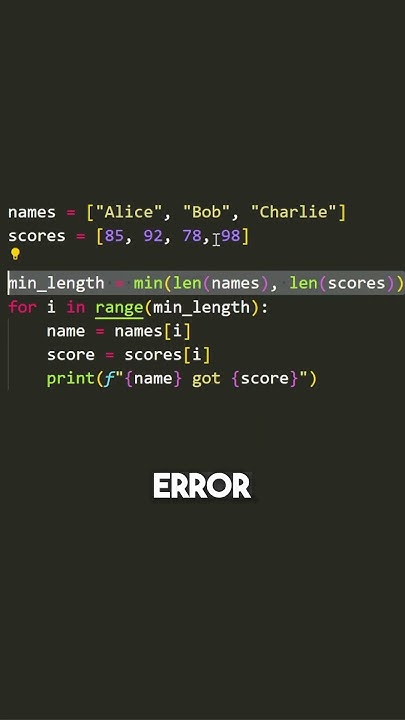Python trick that all programmers MUST know - YouTube