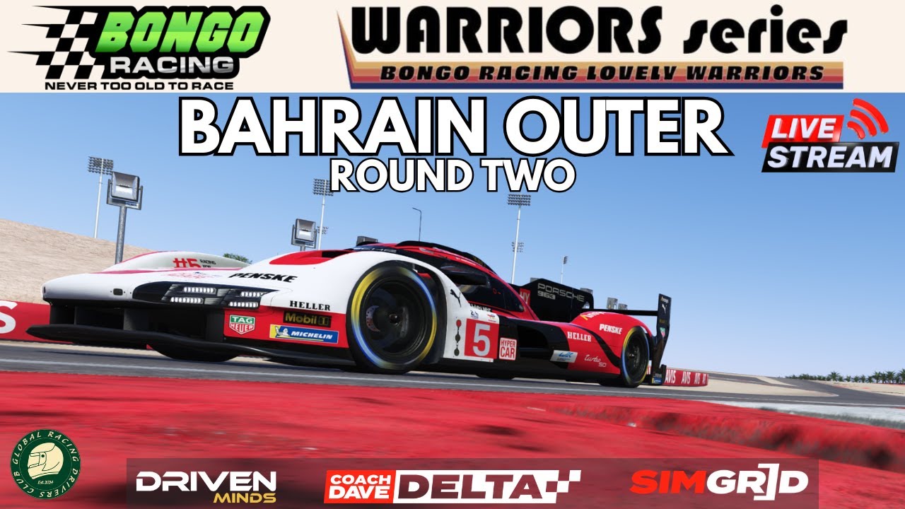 LIVE RACE POV: Bongo Warriors Series Round 2 @ Bahrain Outer - YouTube