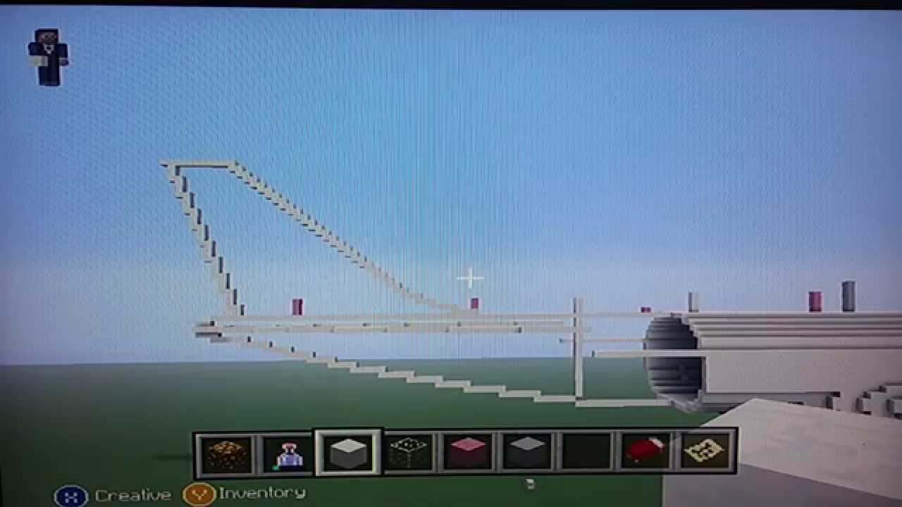 Minecraft Airplane Tutorial - Airbus A330-200 pt.8 - YouTube