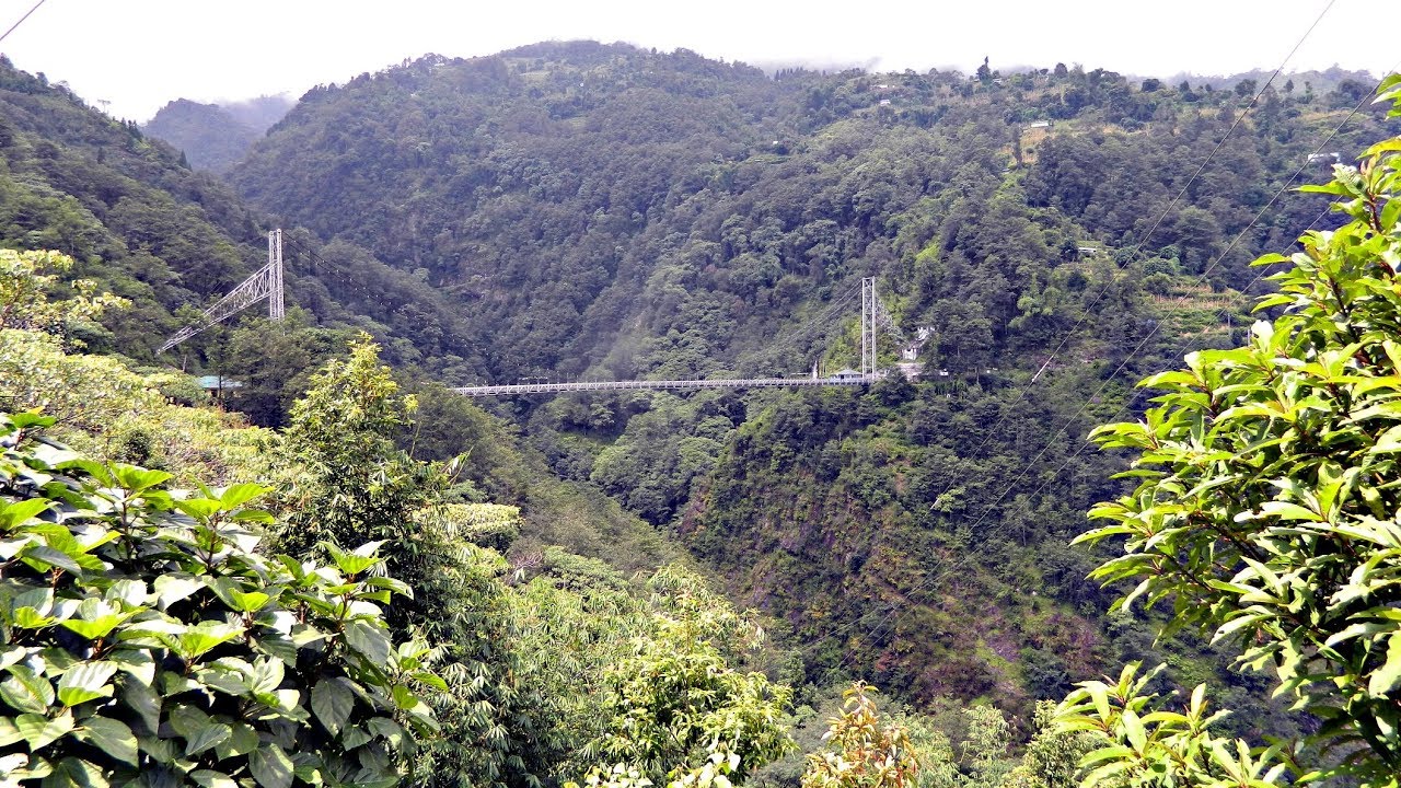 Sinsore bridge - Hee Bermiok - West Sikkim - Destination East ...