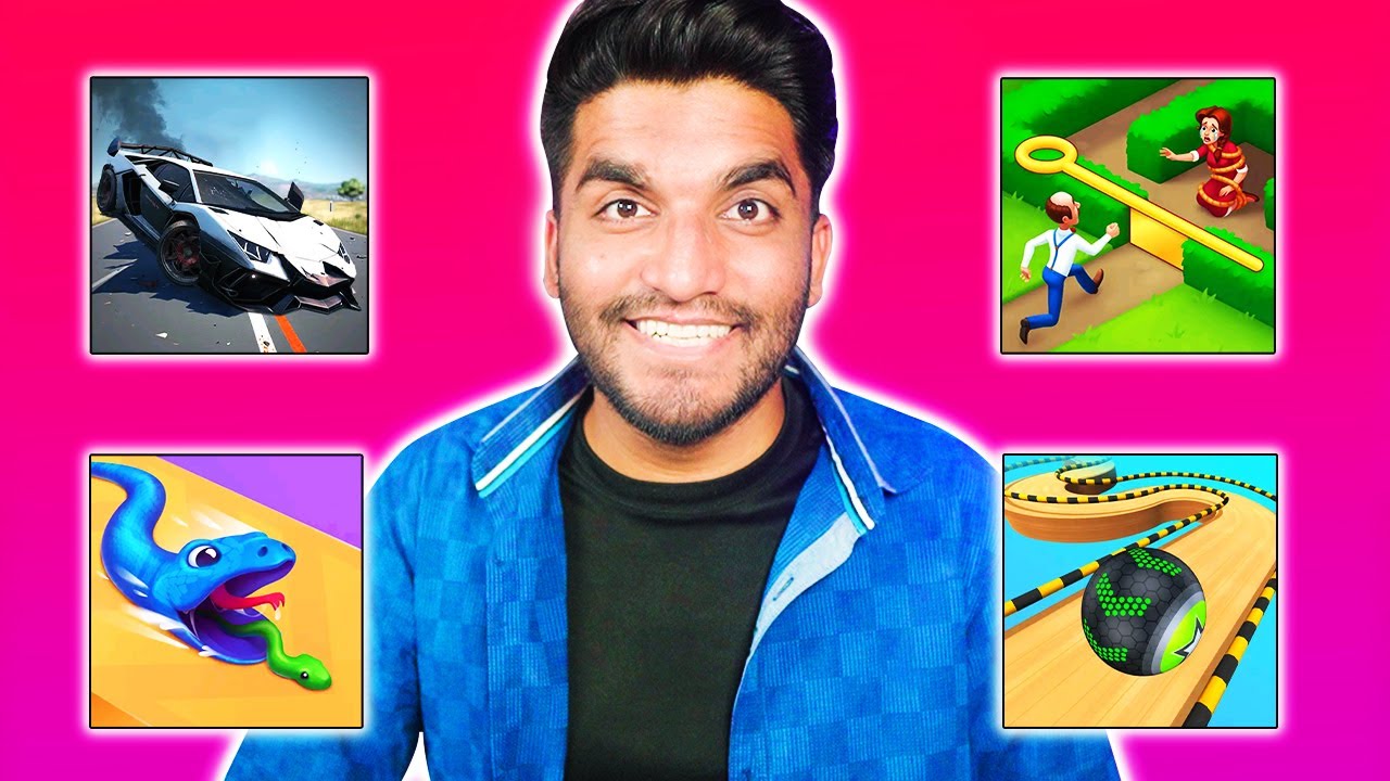 Playing the Top Mobile Games on PlayStore - YouTube