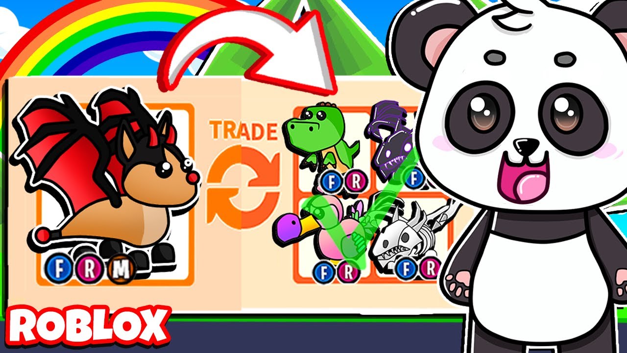 YOU WONT BELIEVE WHAT I TRADED FOR MY BAT DRAGON ! Roblox Adopt Me ...