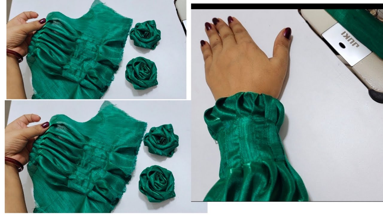 Beautiful sleeves design cutting and stitching || Latest sleeve design ...