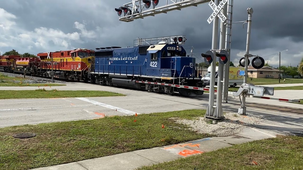 FEC TRAIN 204 @ 10:41am 9-23-21 - YouTube