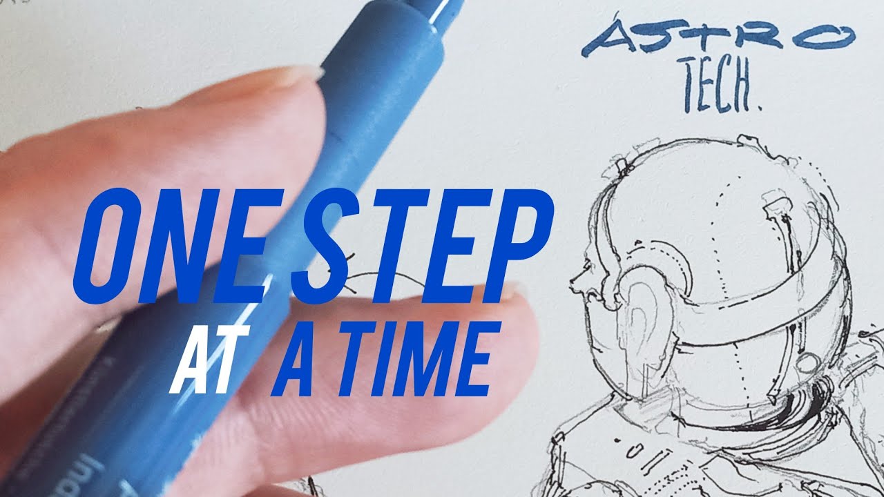 Taking Drawing One Step at a Time - YouTube