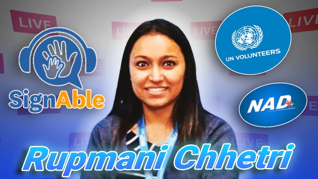 Life Story of Rupmani Chhetri interviewed | Indian Sign Language ISL ...