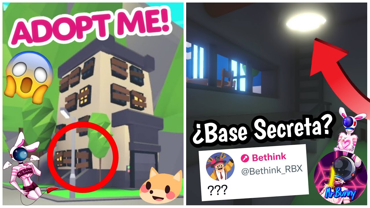 ¿NUEVA BASE SECRETA EN ADOPT ME? - DEBES VER ESTO! - YouTube