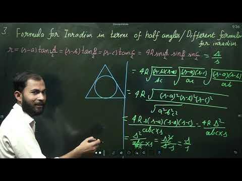 Solution of triangle part-5/ IIT JEE MAINS AND ADVANCED, Maths by atul kumar, Class-11th and ...
