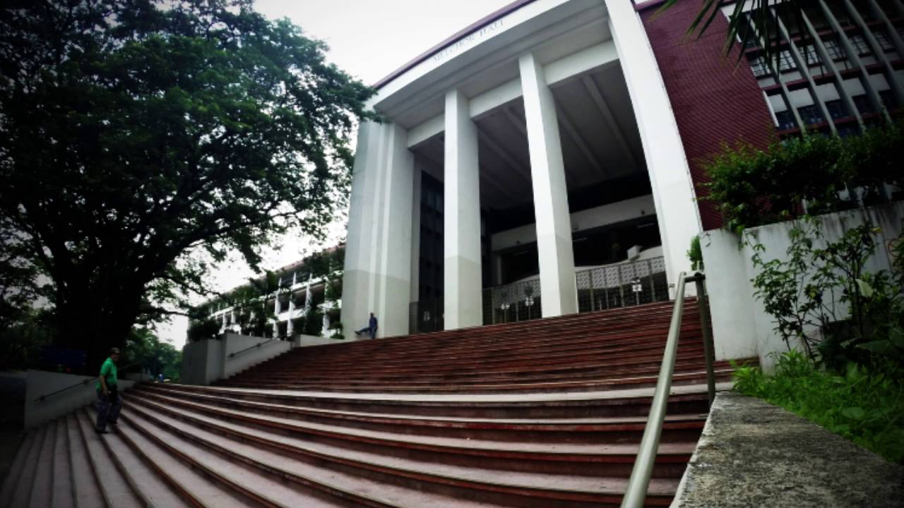 Stepping up at Melchor Hall steps (UP Diliman) - YouTube
