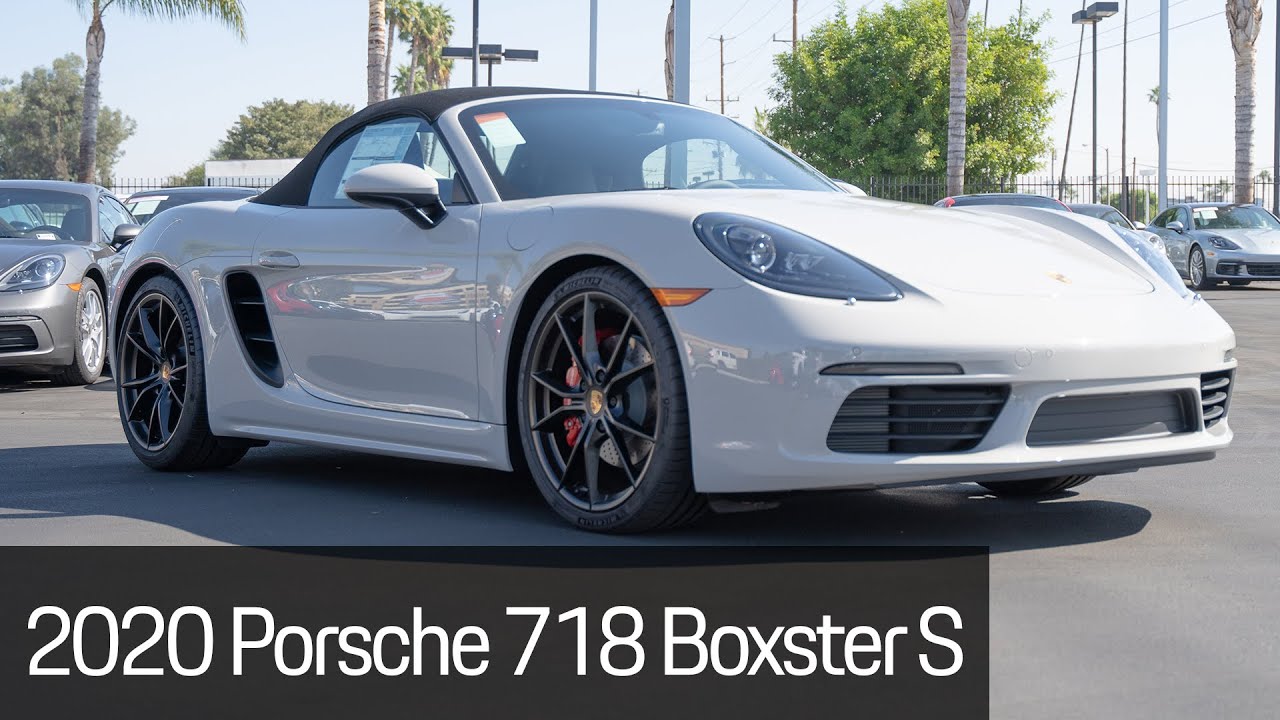 2020 Porsche 718 Boxster S Walkaround | Review - YouTube