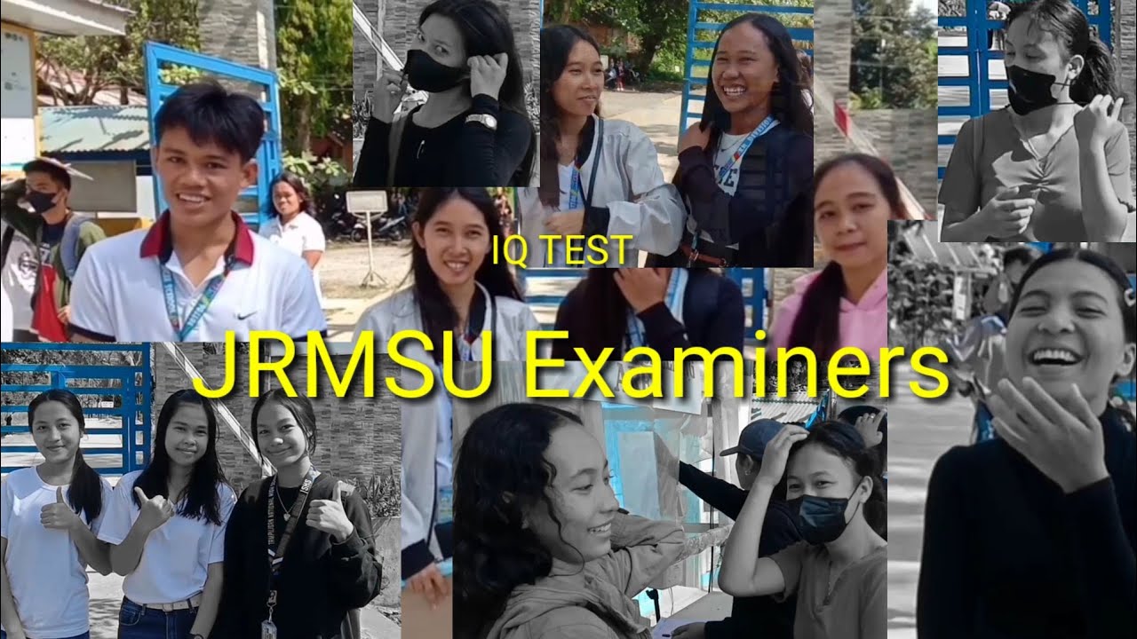JRMSU-TC IQ Test Trial for Entrance Examiners JRMSU - YouTube