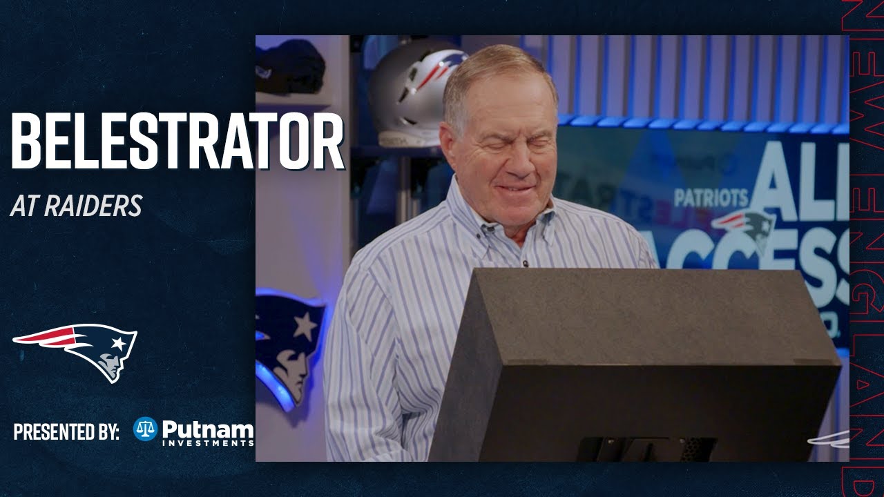 Bill Belichick Previews Josh Jacobs and The Las Vegas Raiders Special ...