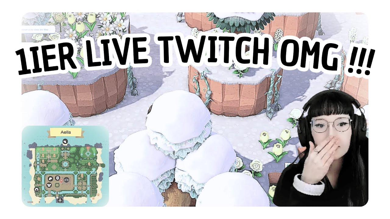 1IER LIVE OMG bienvenue sur mon ile ꒰ ACNH ꒱ - YouTube