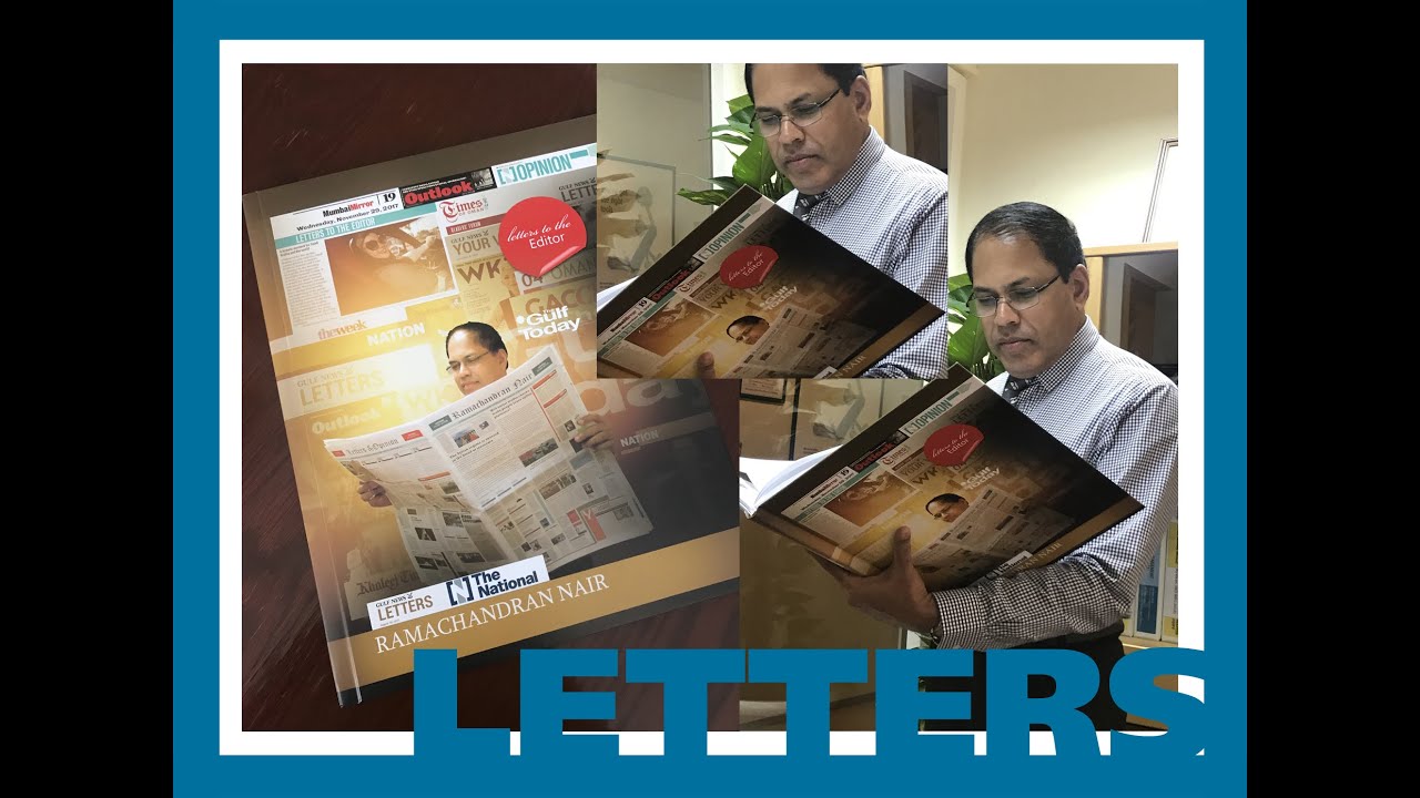 Letters to Editor - Ramachandran Nair - YouTube