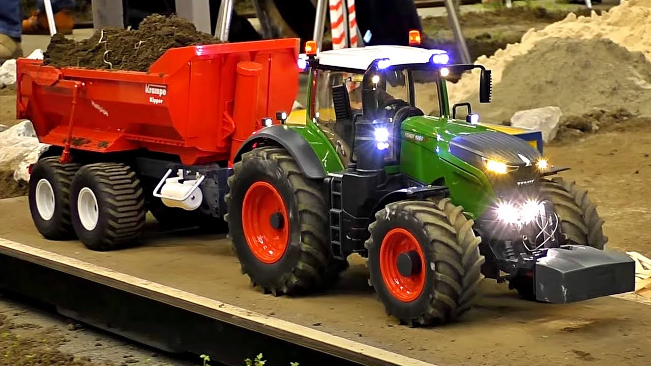 Traktor Fendt 1050 RC Unboxing BRM kit Bruder 1/16 (mfz-blocher ...