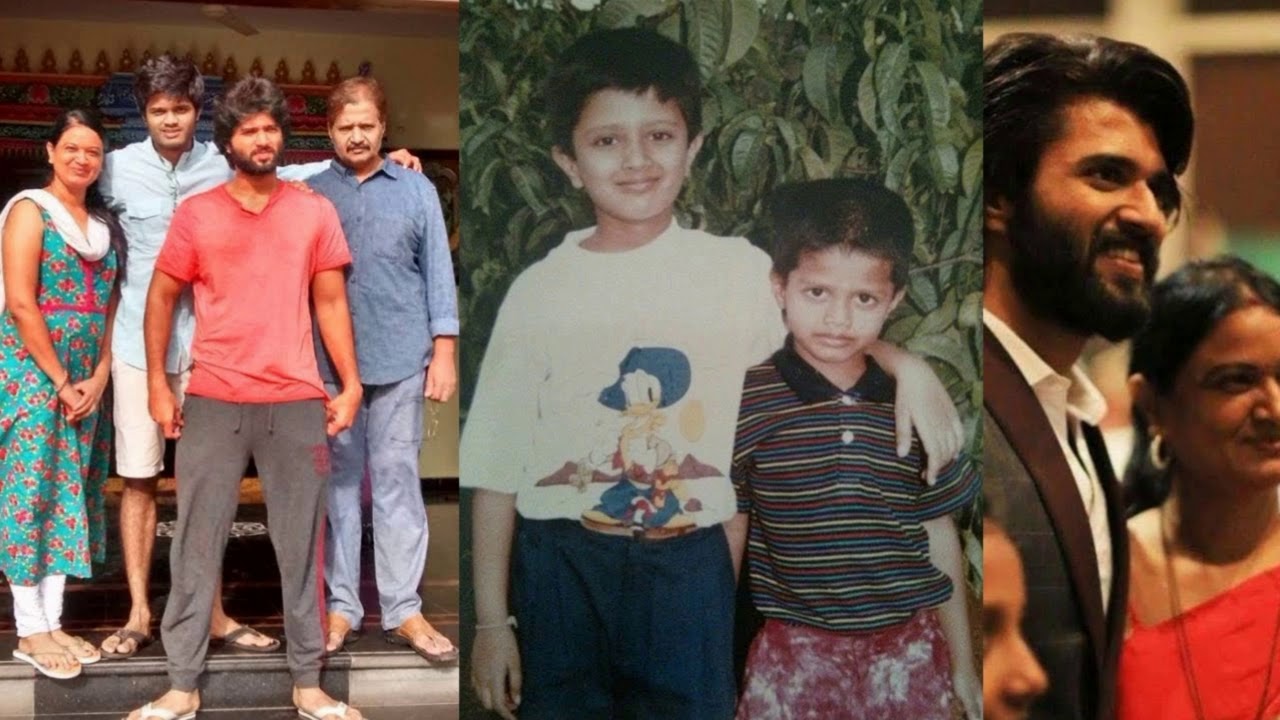 vijay devarakonda family photos. - YouTube