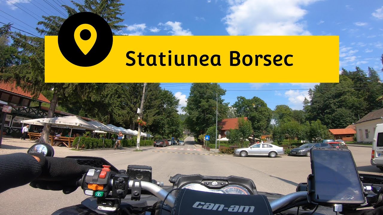 Statiunea Borsec | Vazuta de pe ATV - YouTube