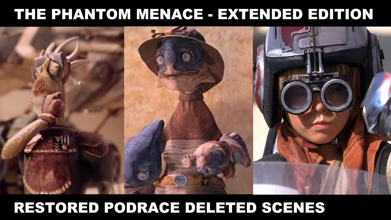 Podrace Extended Announcer Intros (Restored Deleted Scenes) [4K HDR ...