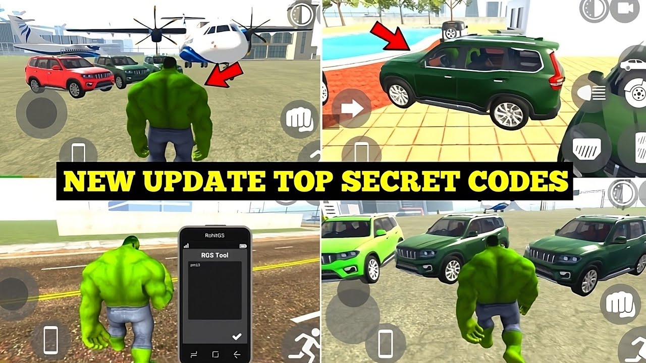 New Update All Cheat Codes | New Hulk+Scorpio-n Cheat Code 🤯🔥| Secret Cheat Codes | Harsh in ...