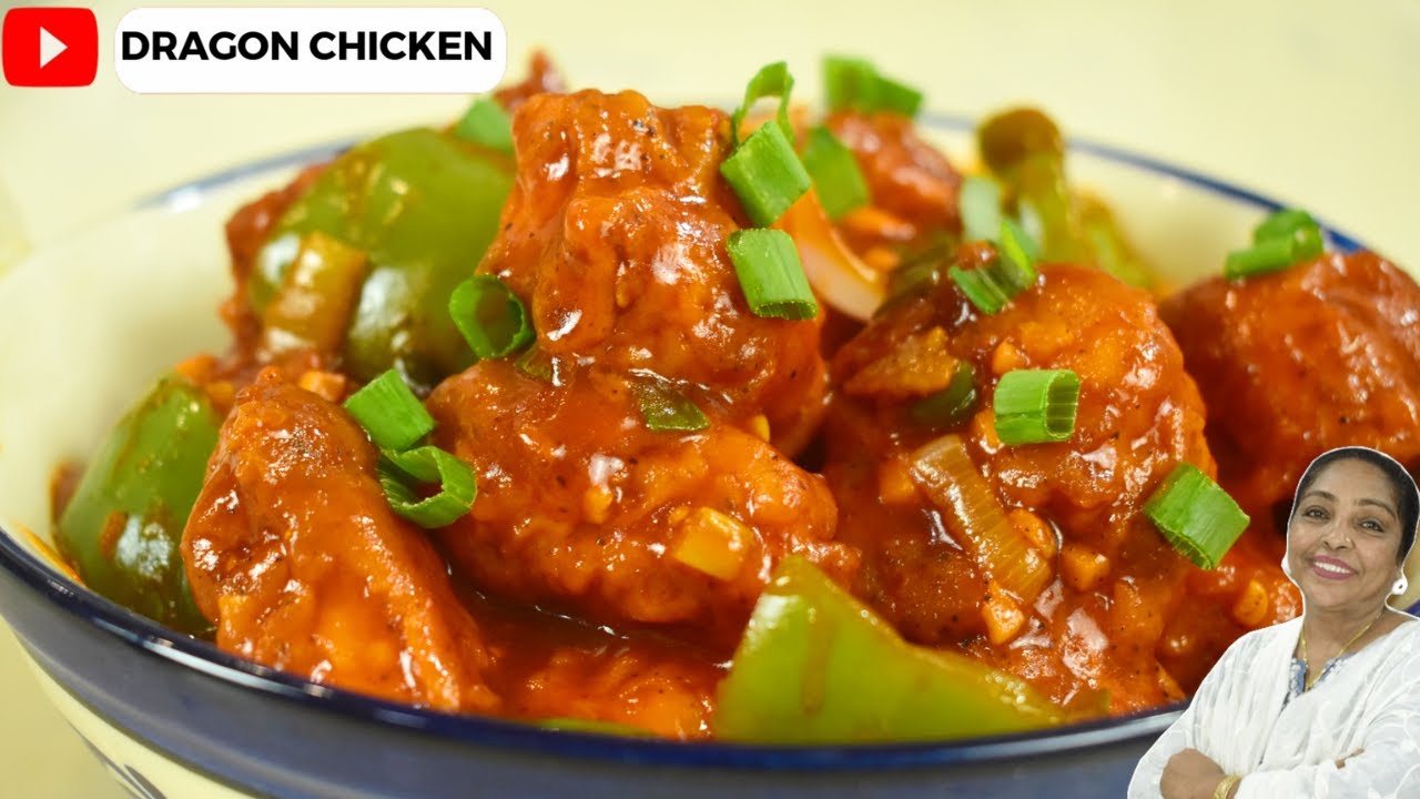 Dragon Chicken Recipe - Chinese Chicken Starter Recipe - Chinese style ...
