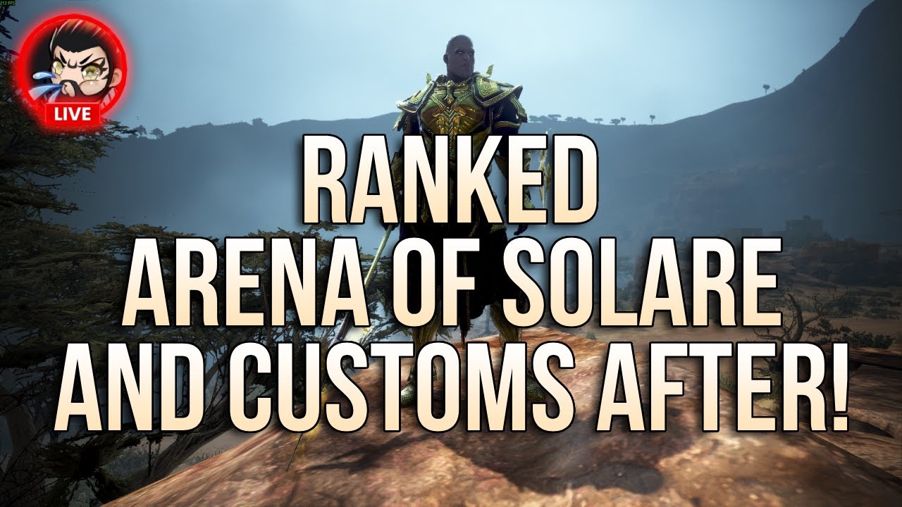 RANKED AOS WARRIOR/SAGE/DOSA THEN CUSTOMS AFTER ON NEW CLASS :) | Black ...