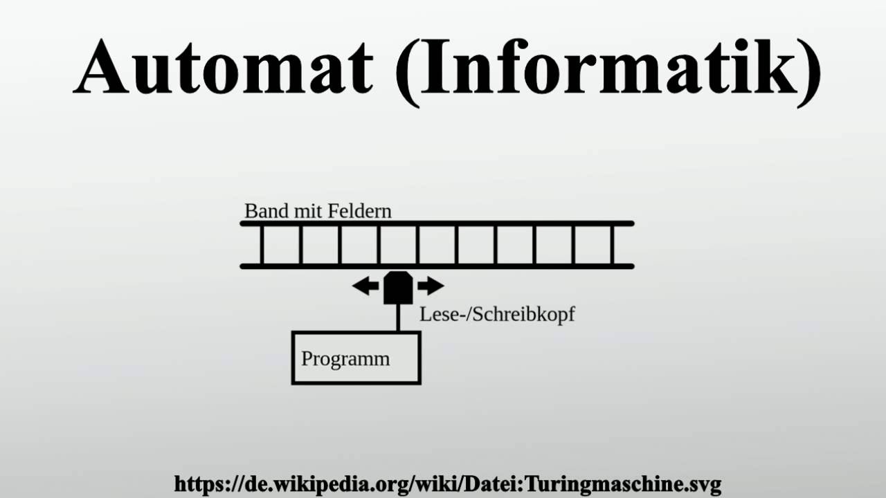 Automat (Informatik) - YouTube