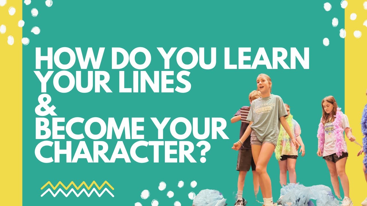How do you learn your lines? - YouTube
