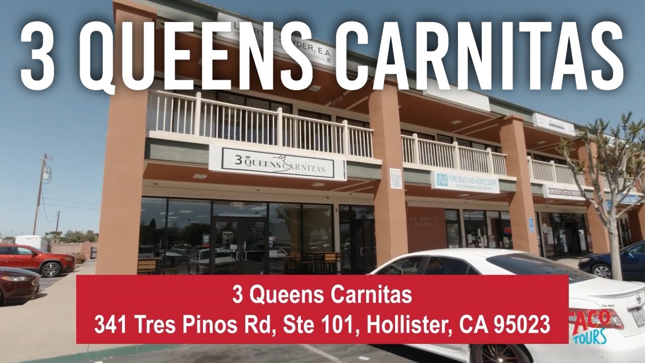 Taco Tours - 3 Queens Carnitas, Hollister, CA - YouTube
