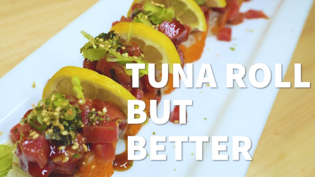 How To Make Special Tuna Roll | For Tuna Lovers - YouTube