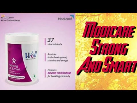Well Strong & Smart | Modicare Chocolate Powder | - YouTube